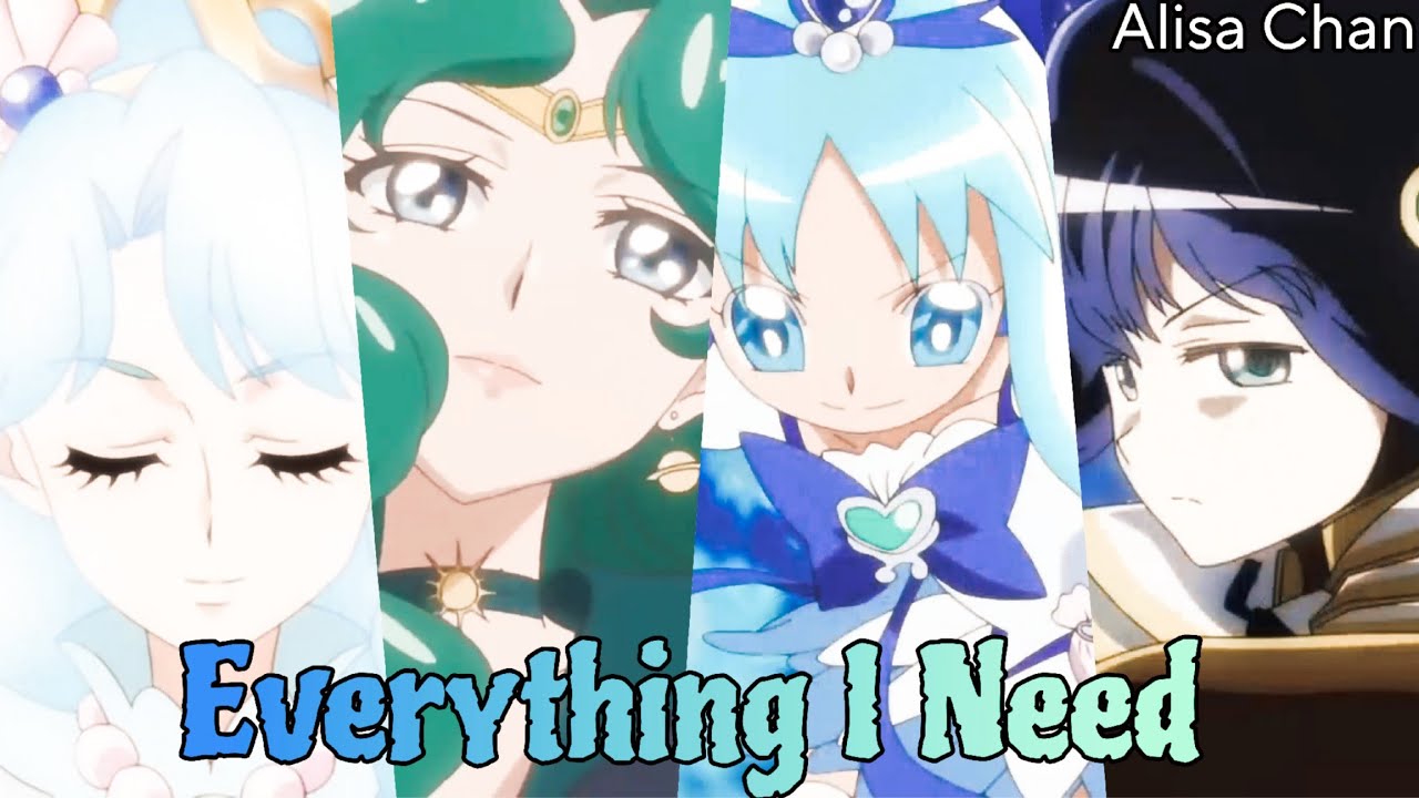 (blue/water) Magical Girls Transformations Everything I Need (for 🌌 ...