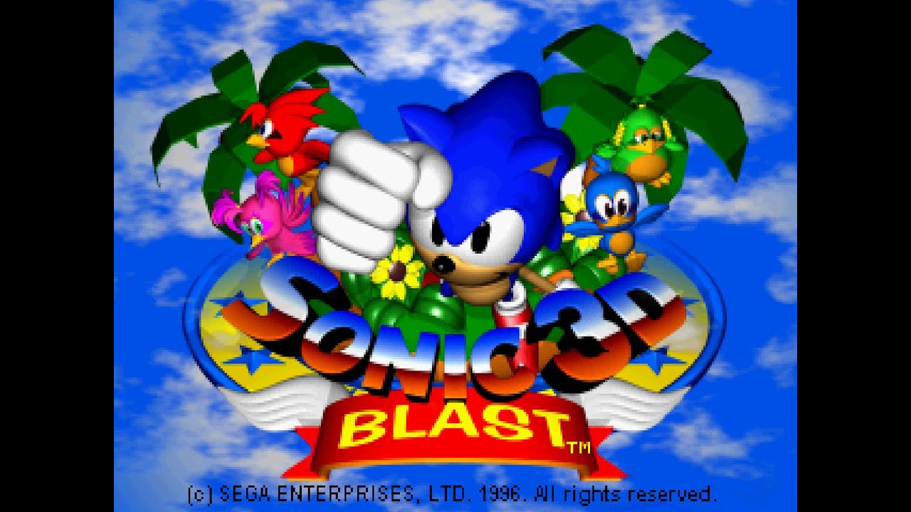 Sonic 3D: Flickies' Island/Sonic 3D Blast (Saturn) [Part 1: Green Grove ...