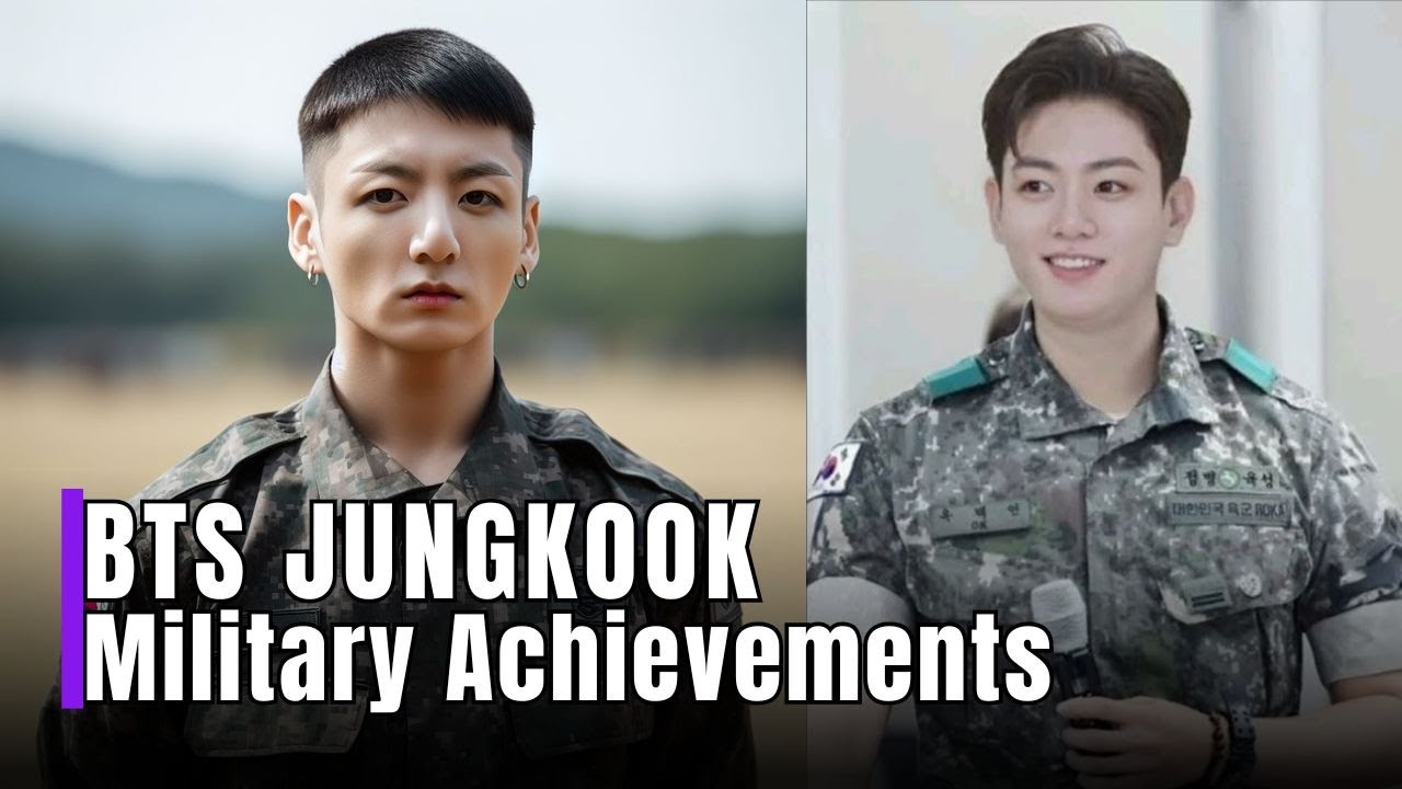 BTS Jungkook's surprising military accomplishments revealed - YouTube