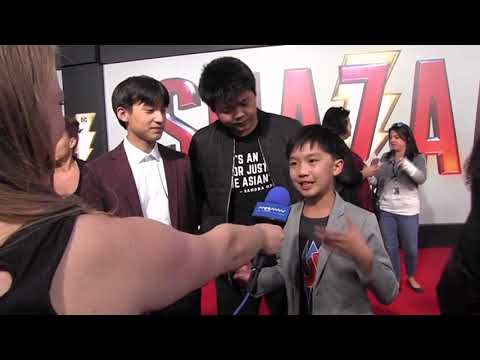 Hwang brothers from 'Fresh Off the Boat' reunite at 'Shazam!' red ...