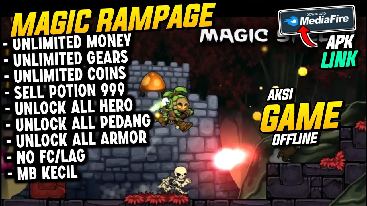 MAGIC RAMPAGE MOD V. 6.0.4 VERSI TERBARU!! UNLIMITED COINS - YouTube