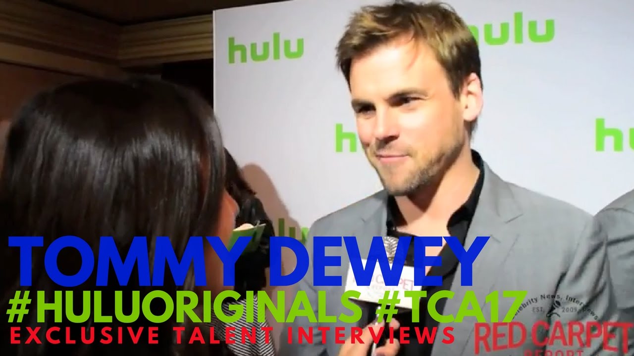Tommy Dewey interviewed at Hulu Original Series Winter TCA Talent Event ...