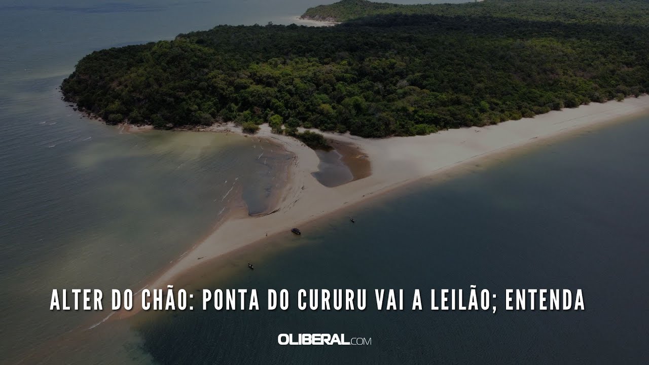 Alter do Chão: Ponta do Cururu vai a leilão; entenda - YouTube