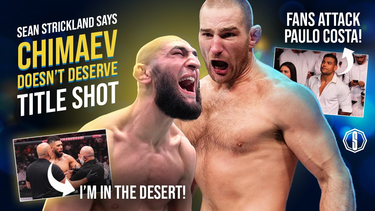 Strickland Doesn’t Think Chimaev Deserves a Title Shot; Fans leap from ...