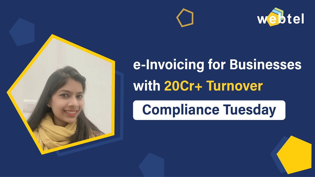 e-Invoicing Mandatory for Businesses with 20Cr+ Turnover | Everything ...