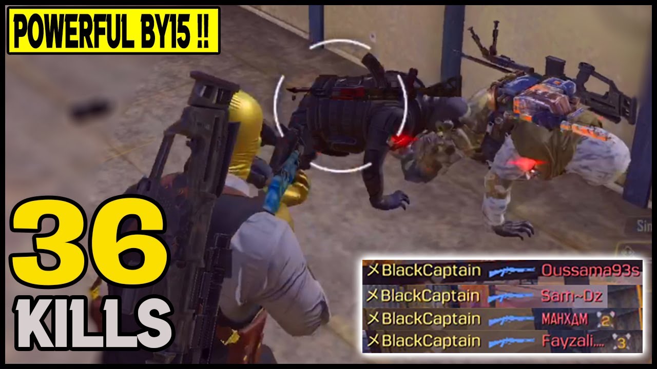 POWERFUL BY15!! - 36 KILLS - CALL OF DUTY MOBILE BATTLE ROYALE - YouTube