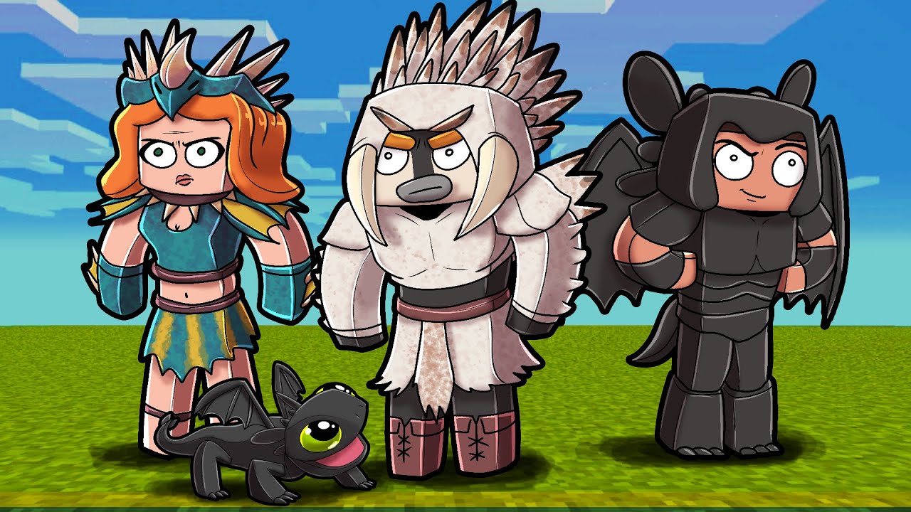 Crafting NEW Dragon Armor! (Minecraft Dragons) - YouTube