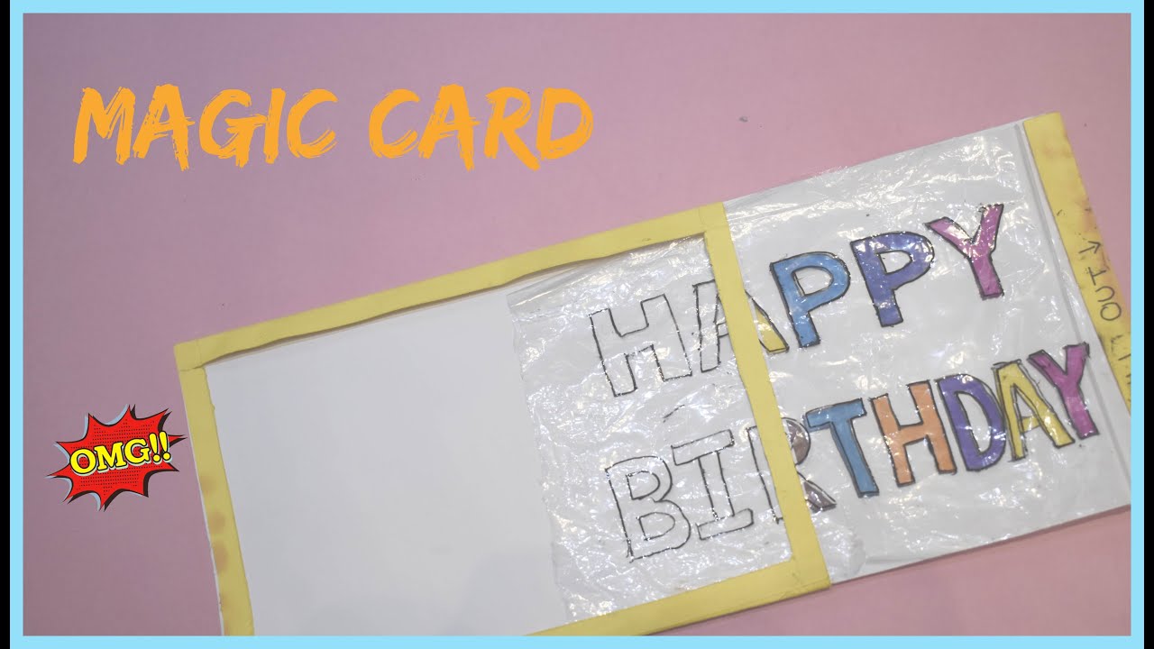 How to make magic card|Easy greeting card|Ujjwal pawar - YouTube