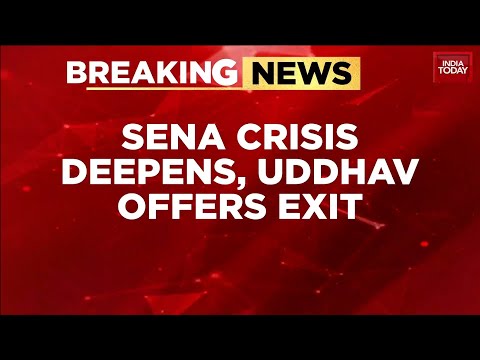 Uddhav Thackeray Offers To Quit As Sena-UBT Chief Amid MP Rebellion | India Today