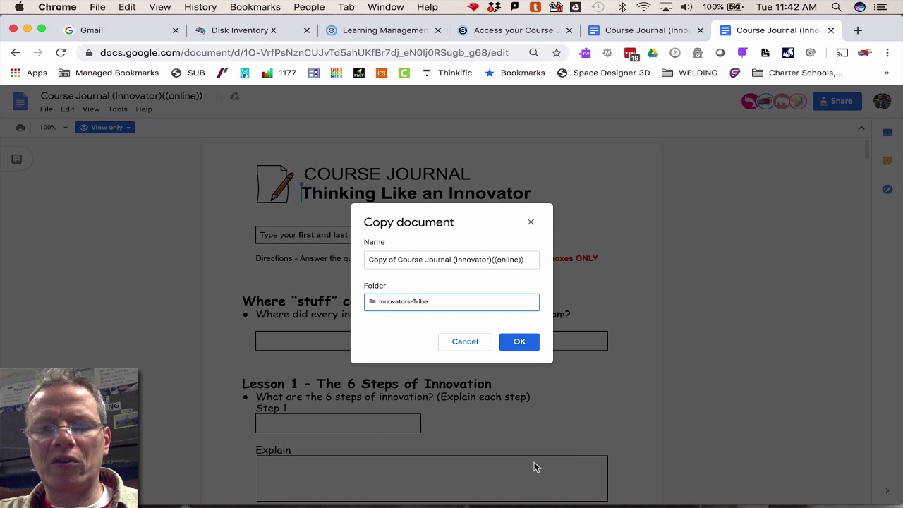 How to copy the Course Journal - YouTube