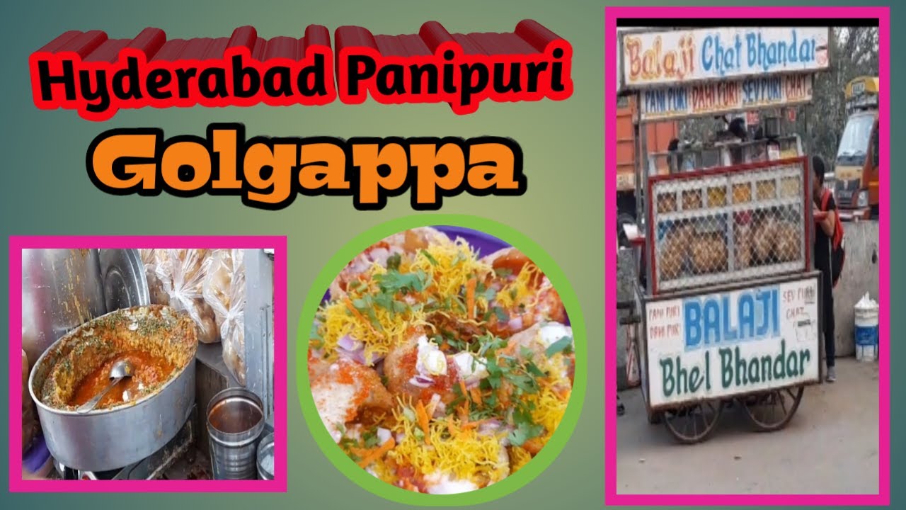 Hyderabad panipuri || south indian street food || Golgappas|| Gupchup ...