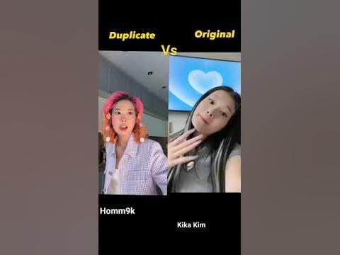 Trending TikTok Dance 🔥 Original vs Duplicate🔥 kika kim vs homm9k #Shorts #ytsshorts #kikakim ...