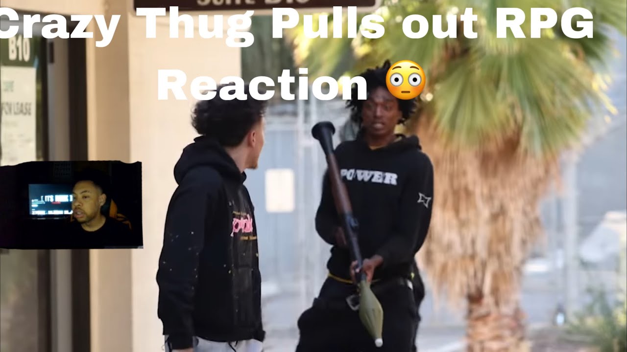 Crazy Guy Pulls Out RPG.. 😳😳 Must Watch *Reaction* - YouTube