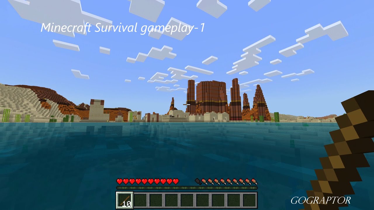 Minecraft survival gameplay (part-1) - YouTube