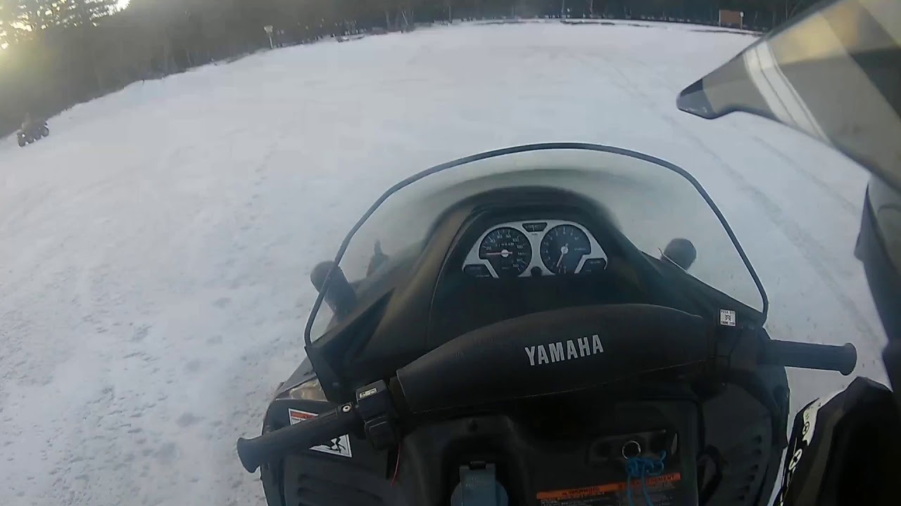 94 yamaha vmax 600 lake fun - YouTube