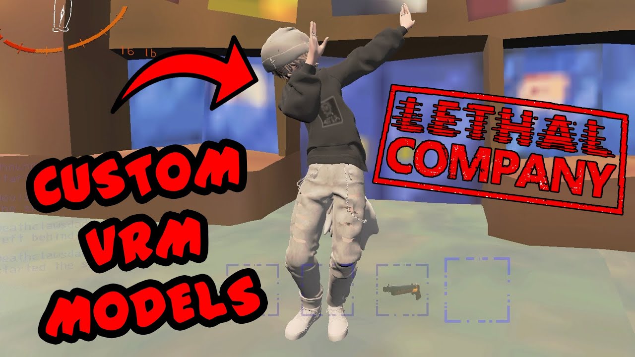 Custom VRM models in Lethal Company! - YouTube