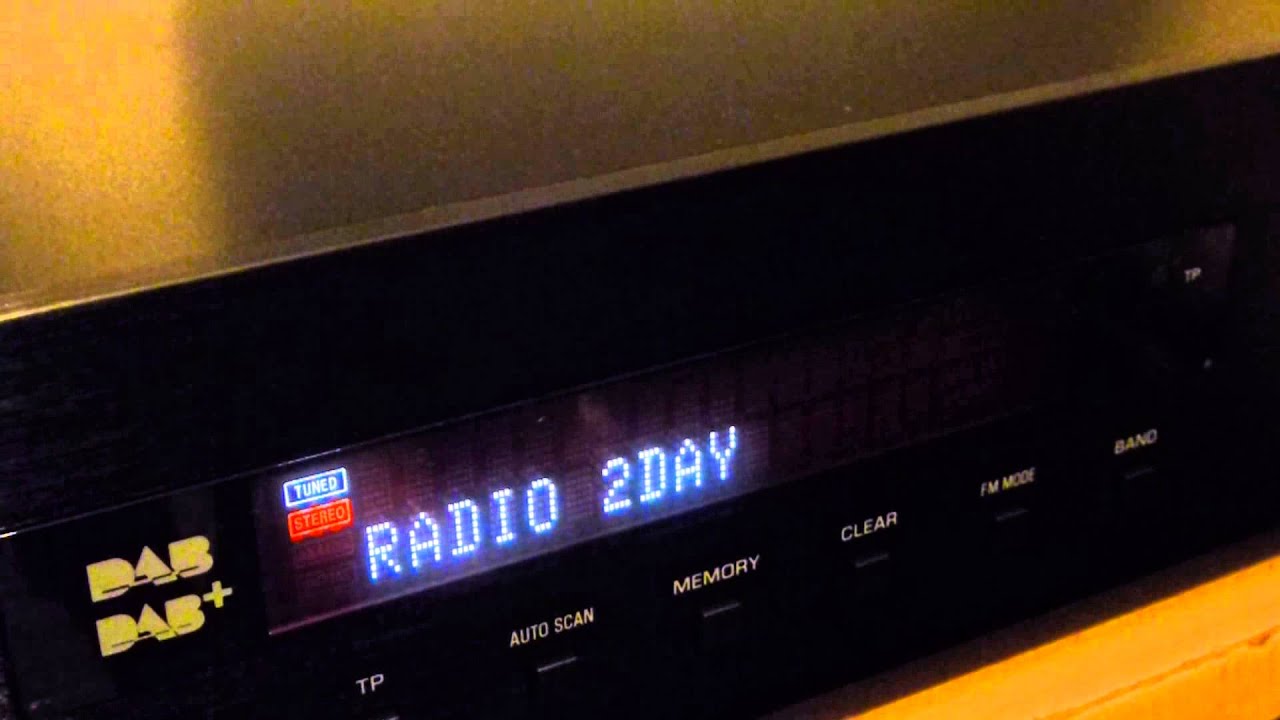 Yamaha T-D500 DAB test - YouTube