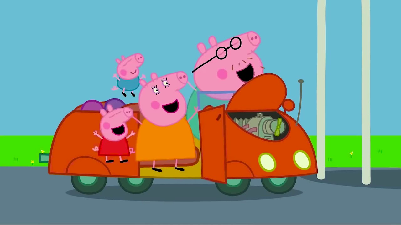 პეპა გოჭი ახალი უცხო მაქნანა /pepa gochi axali ucxo manqana - YouTube