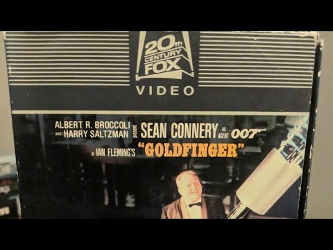 Opening to Goldfinger 1982 VHS - YouTube