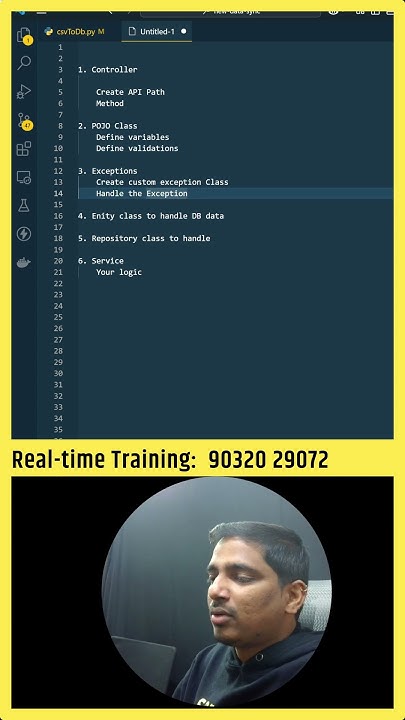 Steps to Build Any API with Spring Boot | Java Springboot Tutorial For Beginners in Telugu # ...