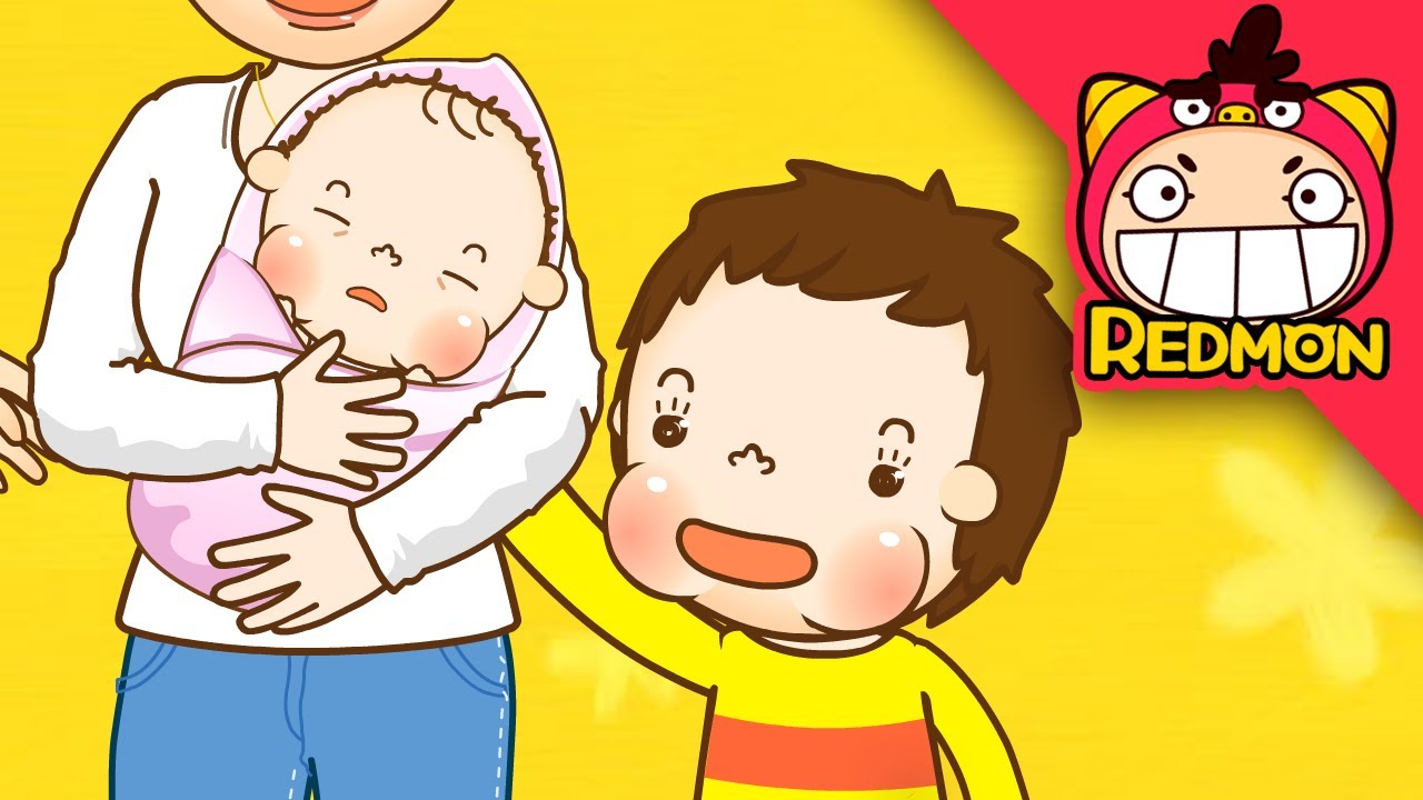 Getting a sister | Thomas's daily life | I love sister | cartoon for ...