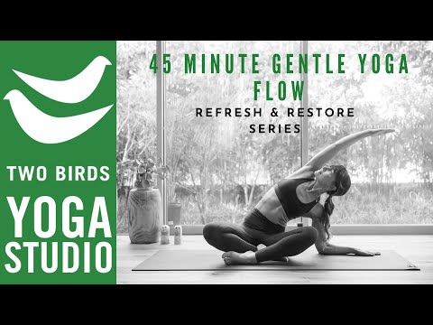 45 minute Gentle Full Body Yoga Flow (Refresh & Restore Series Pt 27)