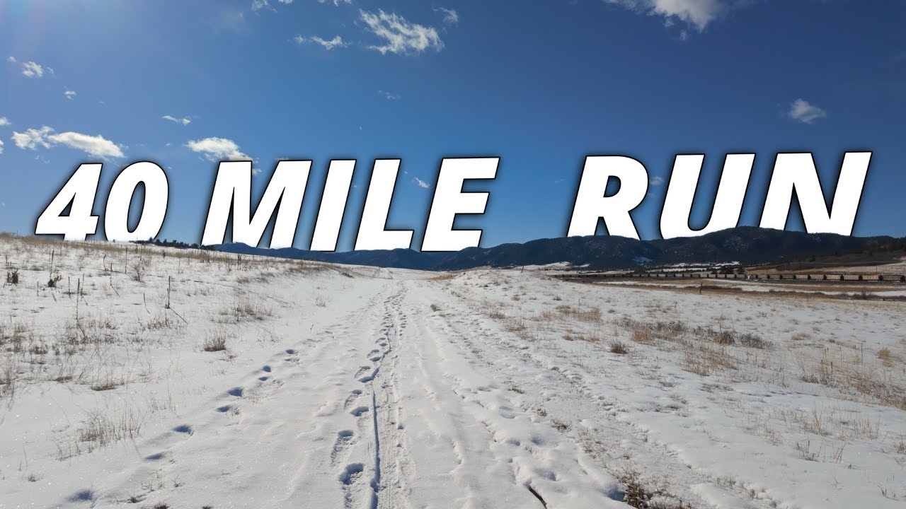 I DID A 40 MILE RUN for my 40th birthday! Training Log / Ep. 9 - YouTube