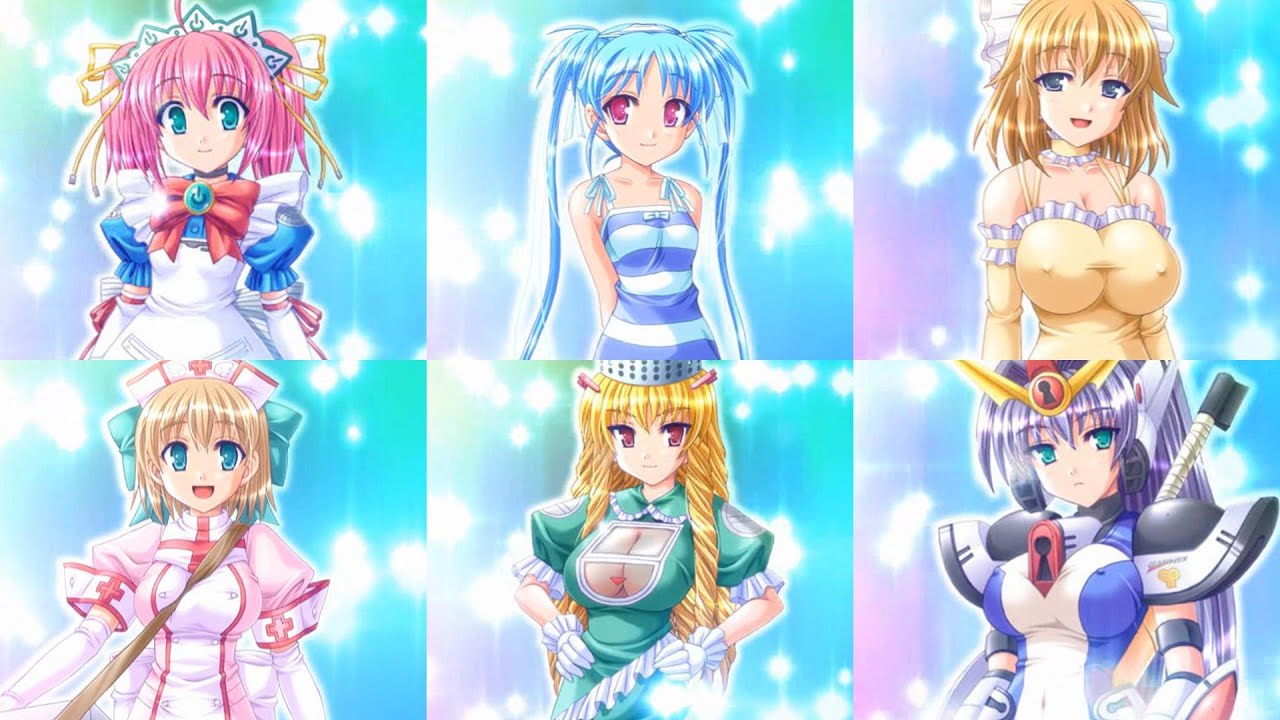 600p Mono Gokoro Mono Musume All Transformations モノごころ、モノむすめ。 変身シーン - YouTube