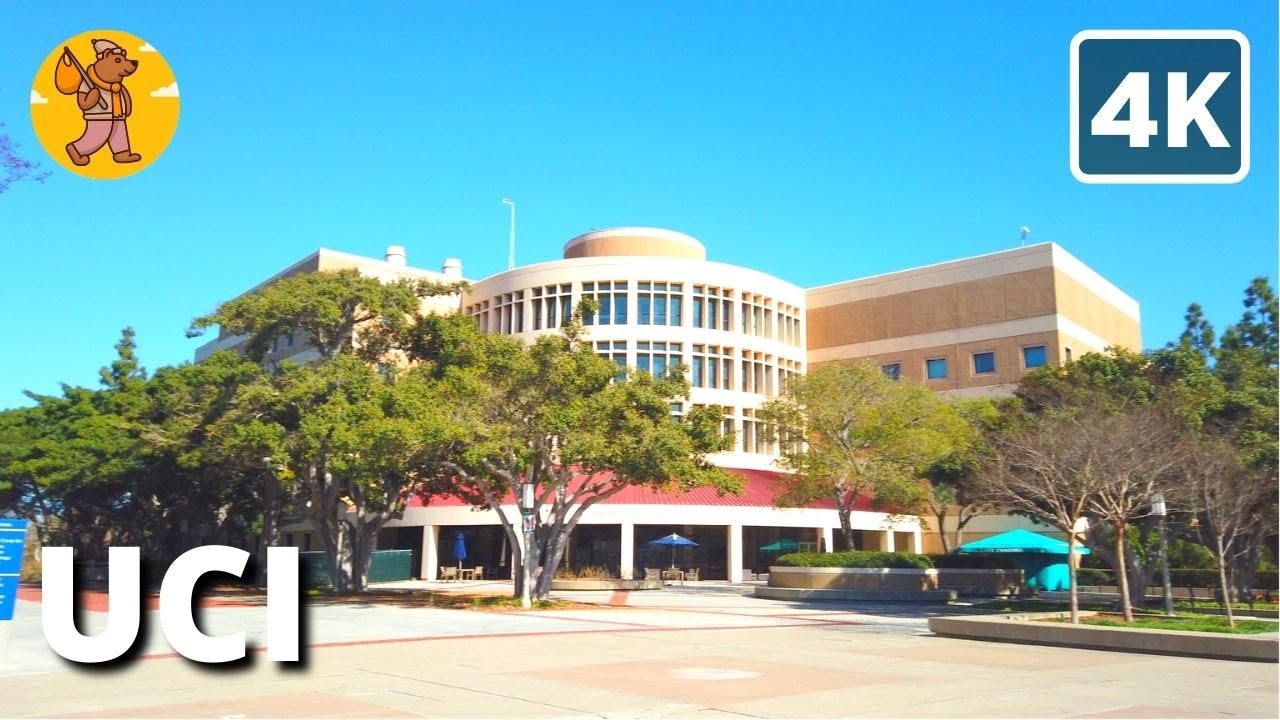 UCI Campus Walking Tour | Orange County, California USA {4k} 🔊 Binaural ...