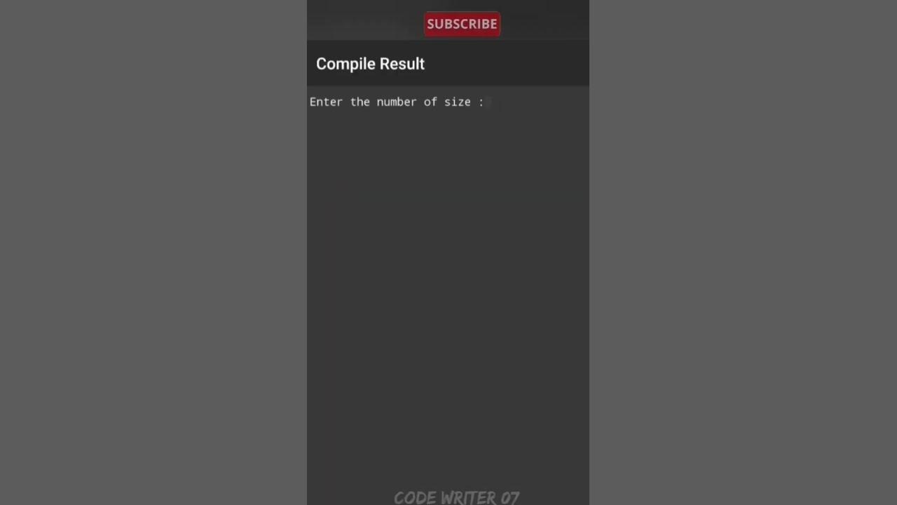 Best C Pattern Program Tutorial Video 💯🧠 Codewriter07 Coding Youtubeshorts Programming