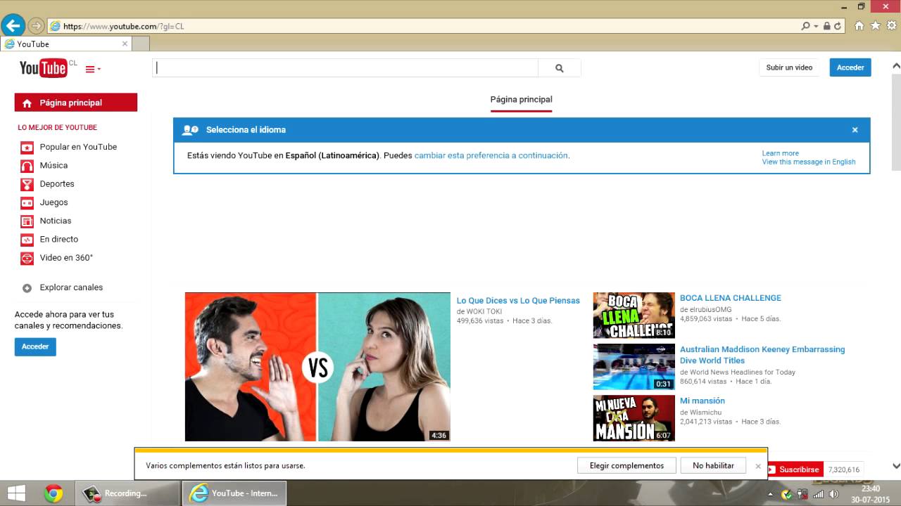 Como suscribirse a mi canal de YouTube | 100% ezreal no faker 1 link ...