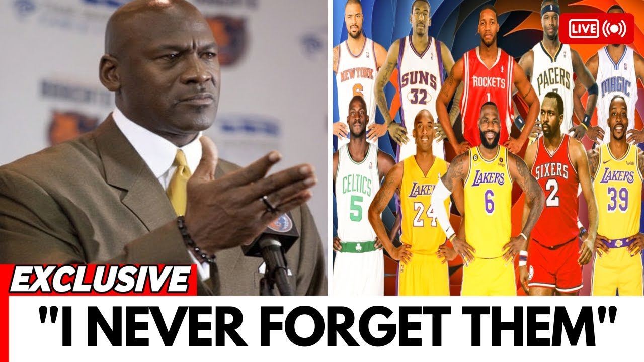 At 50, Michael Jordan Names The 5 NBA Players He Hated Most - YouTube