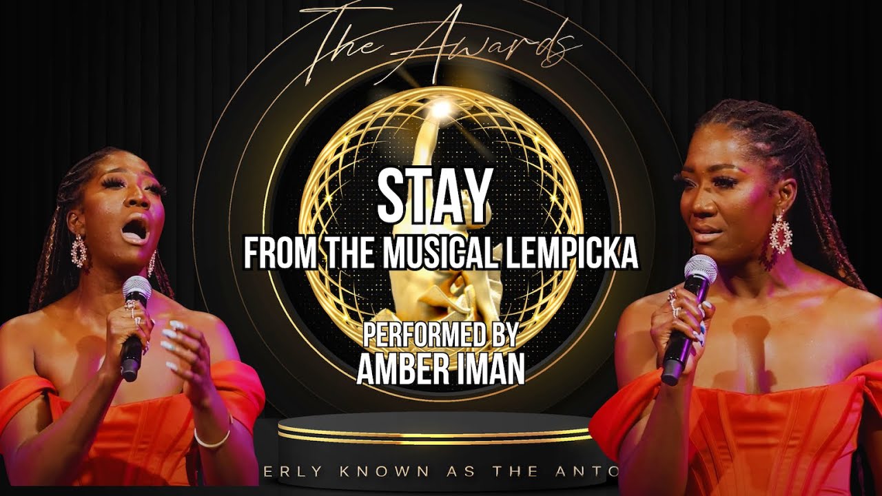 Amber Iman performs Stay from Lempicka The Musical at The 2nd Annual ...