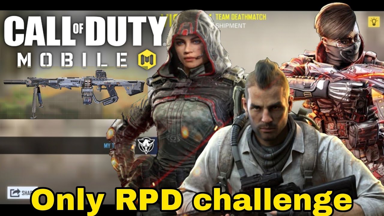 Using only RPD codm gameplay - YouTube