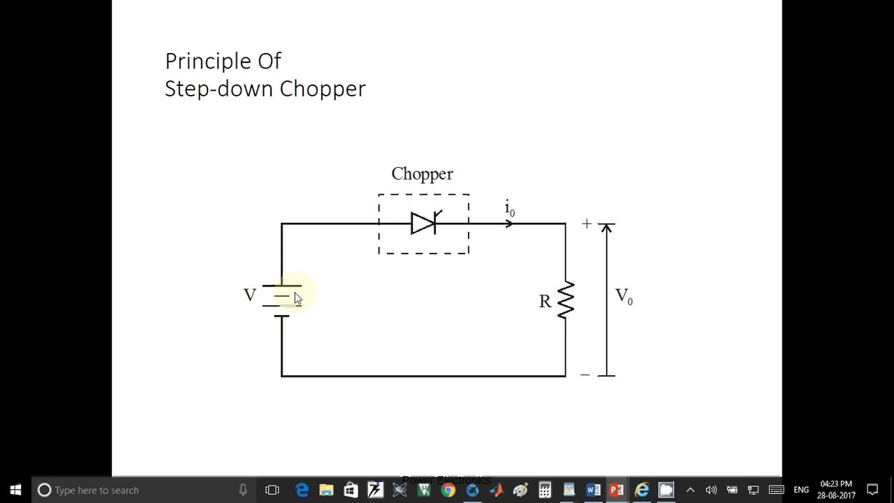step down chopper - YouTube