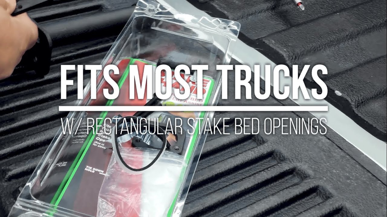 Install Stake Hand In Your Pickup Truck - YouTube