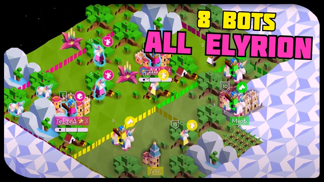 Polytopia, But all 8 Opponents are the Elyrion Tribe | The Battle of ...