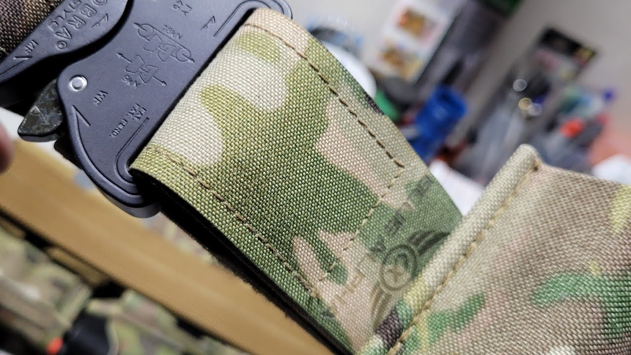 Blue Alpha Gear Battle Belt Lite Inital range review - YouTube