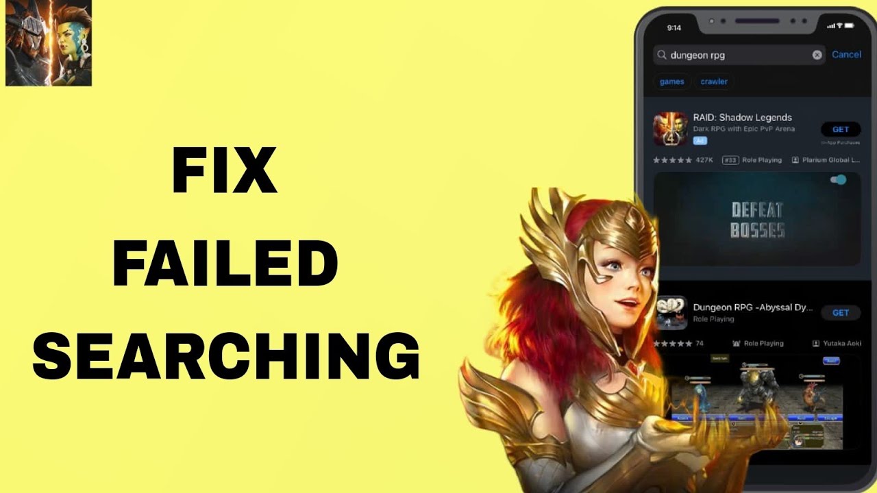 How To Fix And Solve Failed Searching On Raid App | Final Solution ...