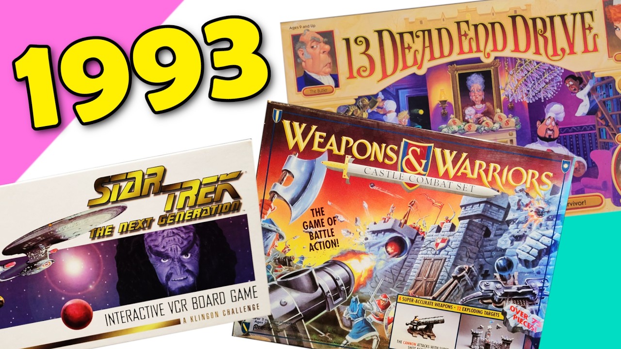 Great Board Games of 1993 Compilation - YouTube