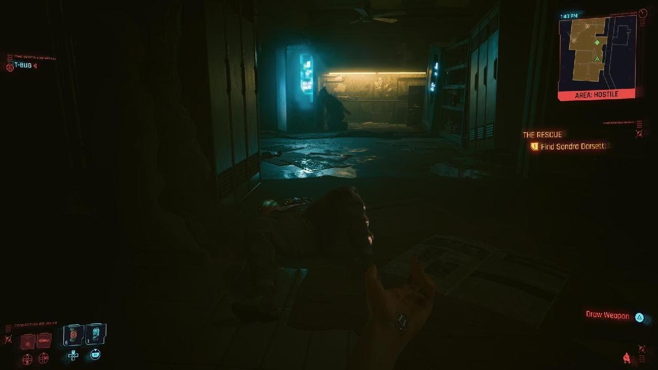 Cyberpunk 2077 Invisible Gun Glitch - YouTube