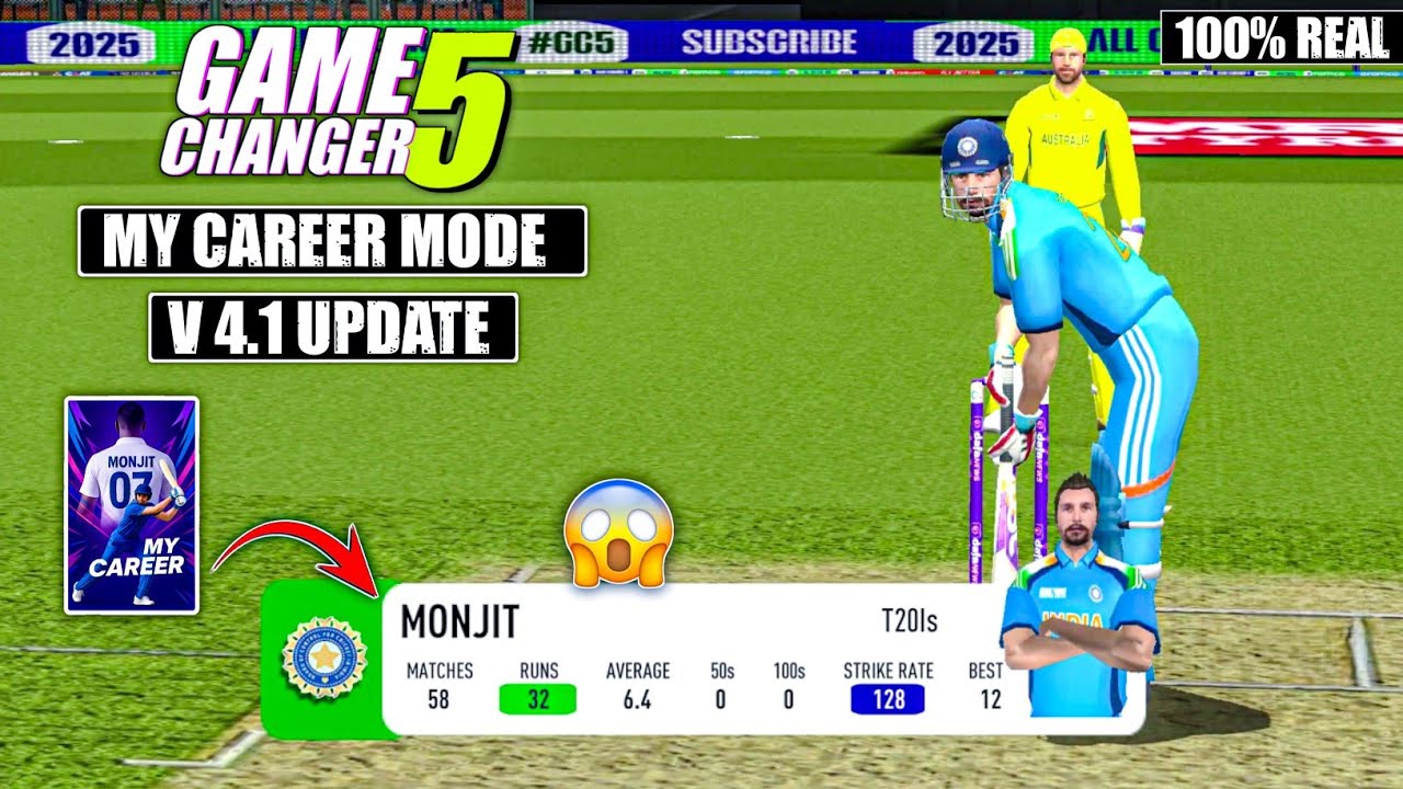 How to Play Career Mode in Game Changer 5 🤯 | Game Changer 5 Career ...