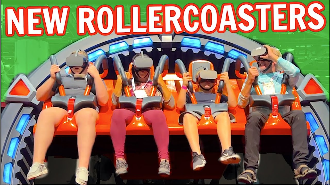 WORLDS MOST HIGH TECH ROLLERCOASTERS IAAPA EXPO 2021 - YouTube