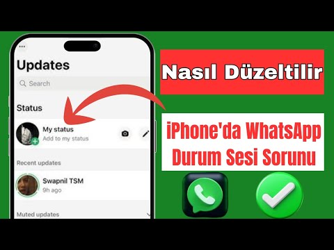iPhone'da WhatsApp Durum Sesi Sorunu Nasıl Düzeltilir (2025) | WhatsApp Durumunda Ses Yok Sorunu 