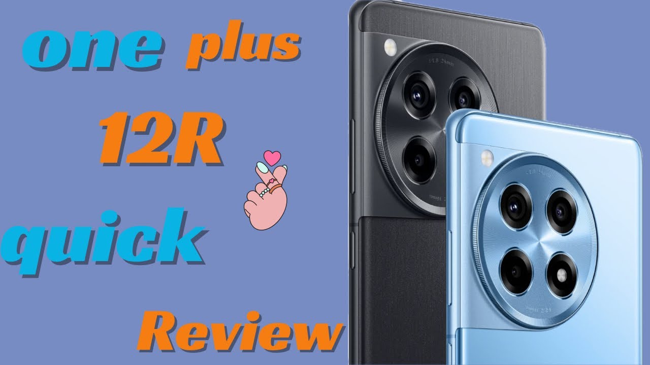 ONE PLUS 12R QUICK REVIEW🔥🔥#youtube #unboxing - YouTube