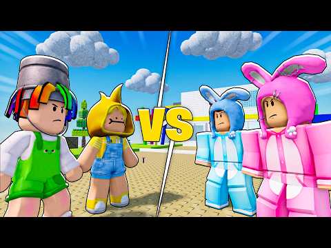 DUNDUN & LEMON VS MIPAN & ZUZUZU TAMATIN TOWER WARNA WARNI ROBLOX! @AKUDAV