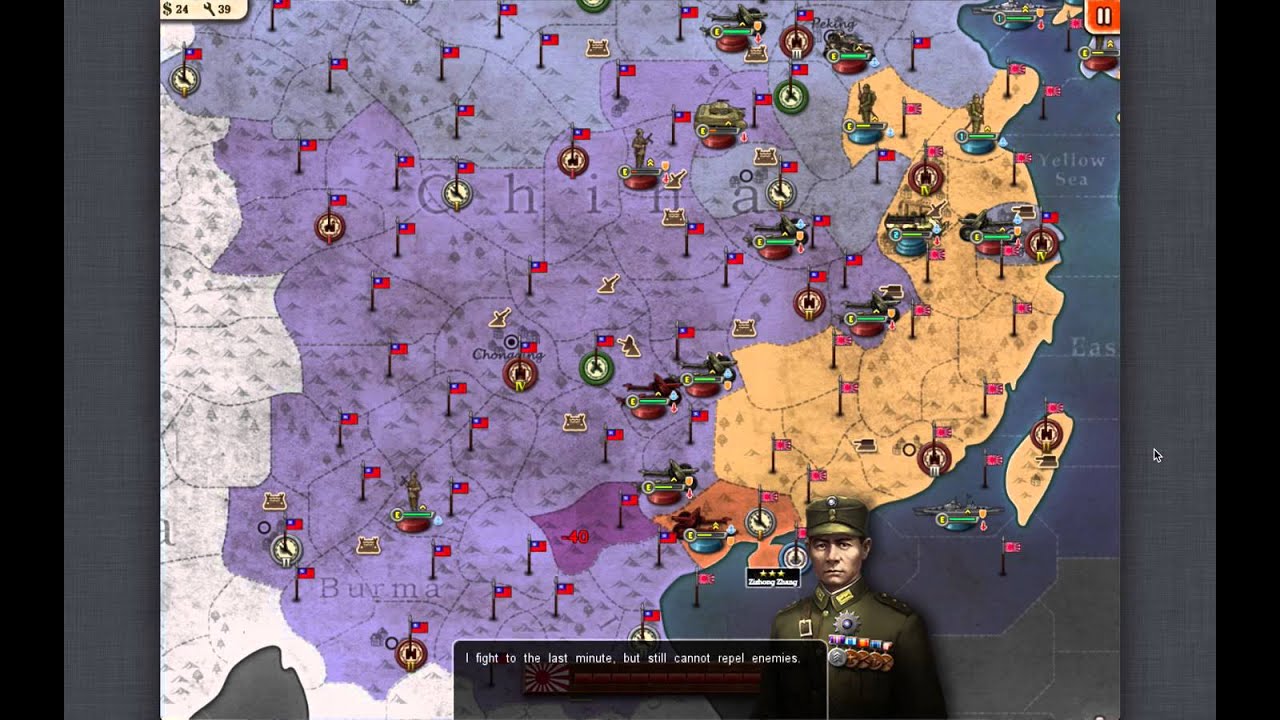 World Conqueror 2 Allies Campaign: Fareast Campaign - YouTube