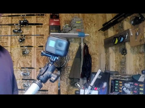 GoPro and Camera DIY mounts for Fishing, Camping or Hiking - YouTube