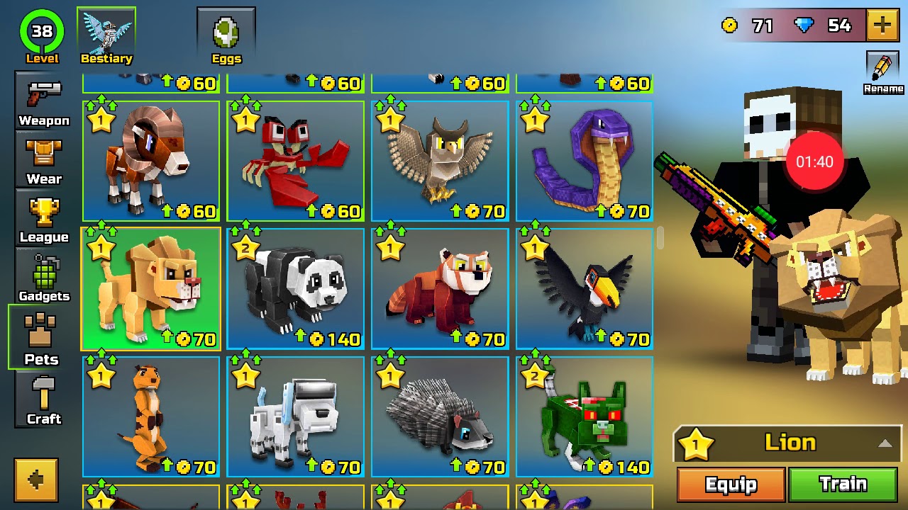 All my pets in pg3d part2 - YouTube