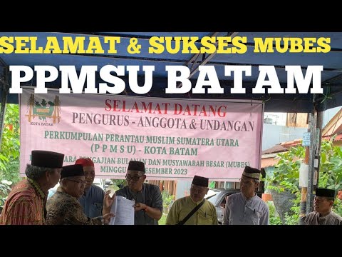 H.RUSTAM SINAGA KEMBALI PIMPIN PPMSU BATAM - YouTube